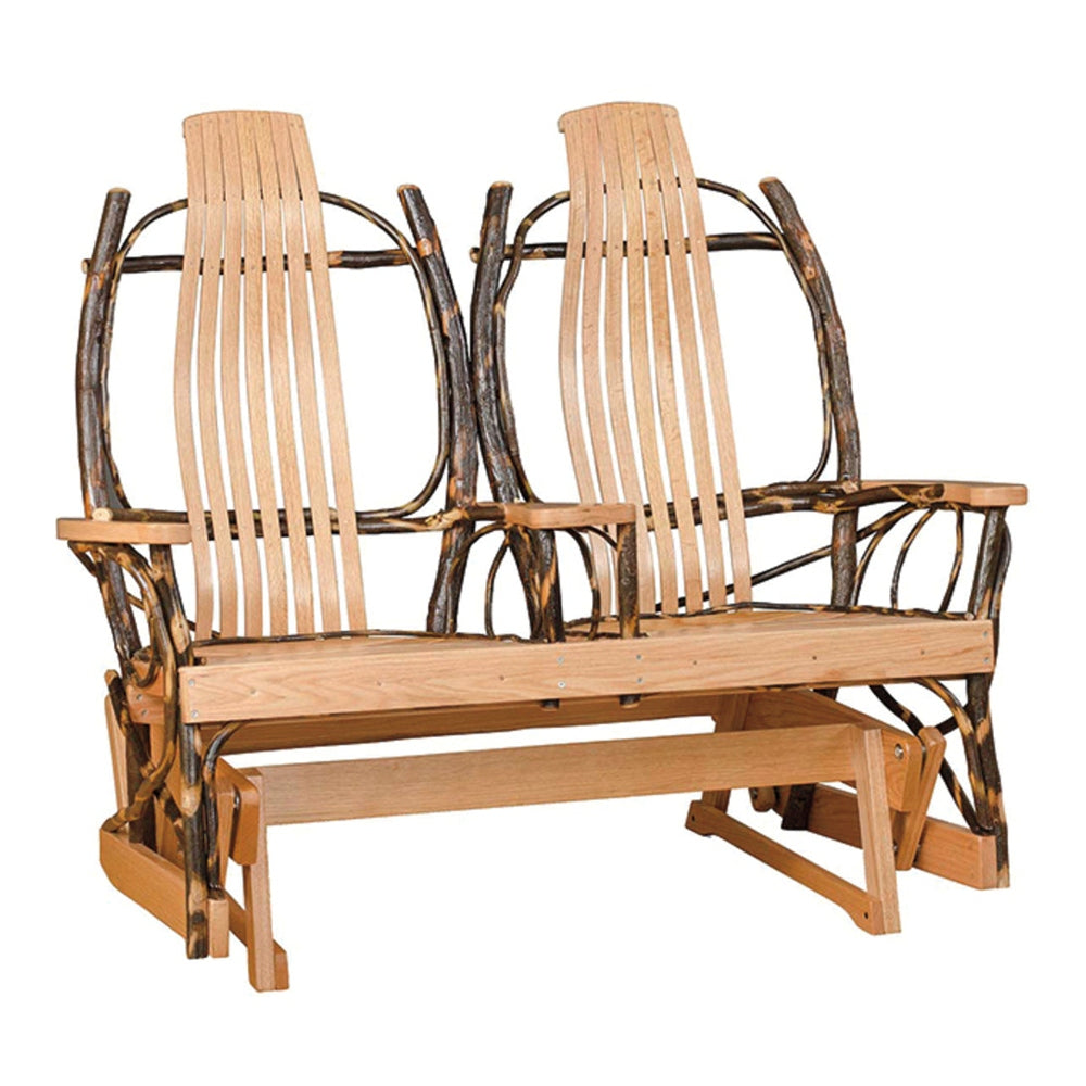Double Glider with Center Arm – Amish Home Furniture