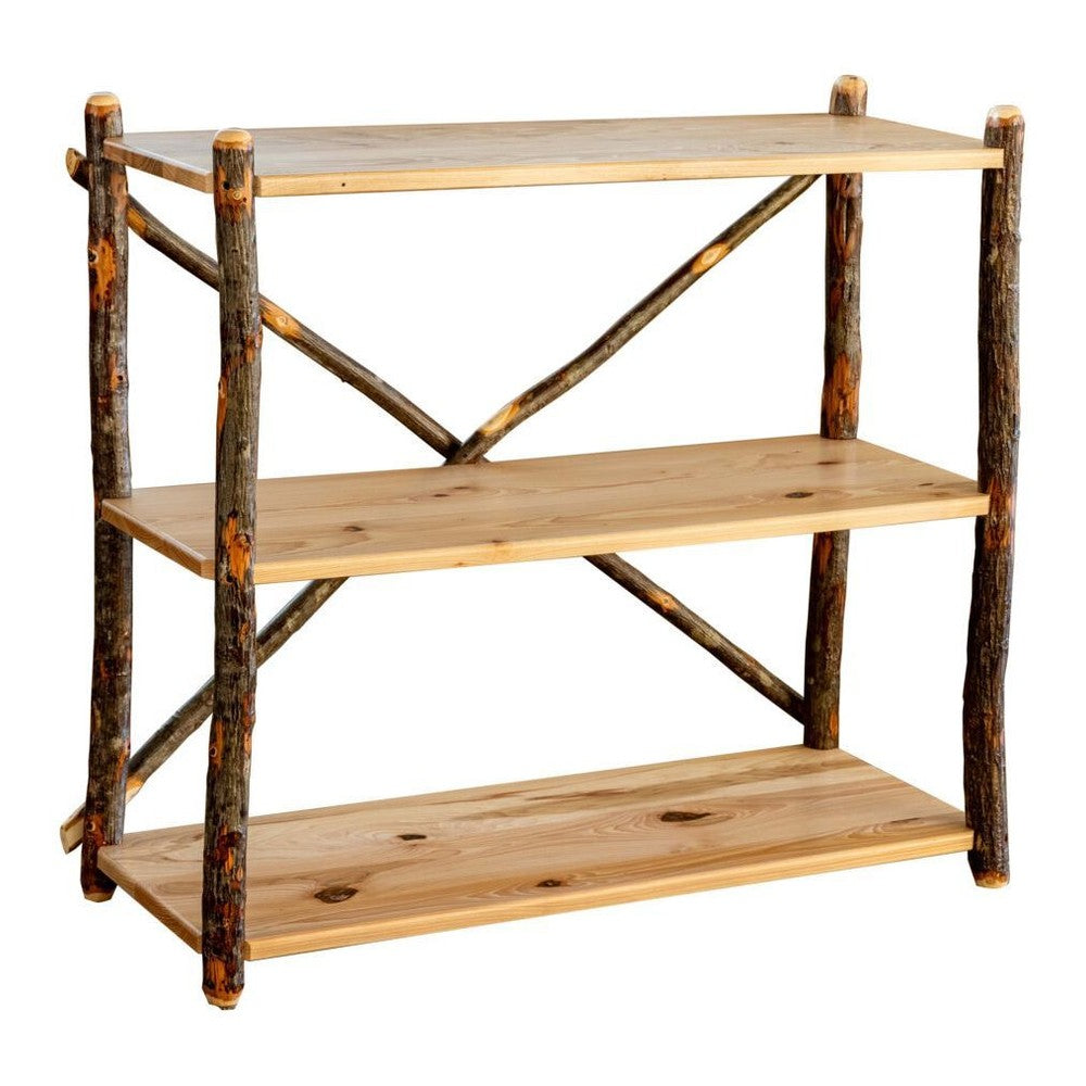 Hickory 3 Shelf Stand – Amish Home Furniture