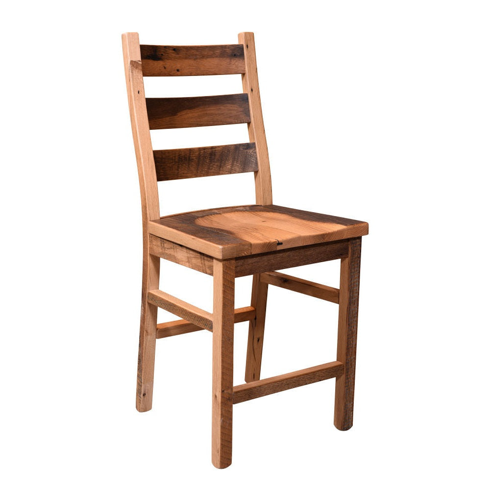 Ladderback Counter Side Chair – Amish Home Furniture