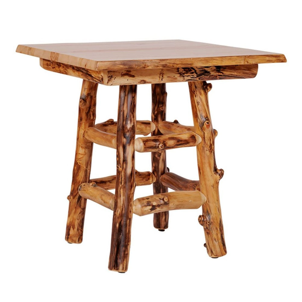Rustic Mission Bar Table – Amish Home Furniture
