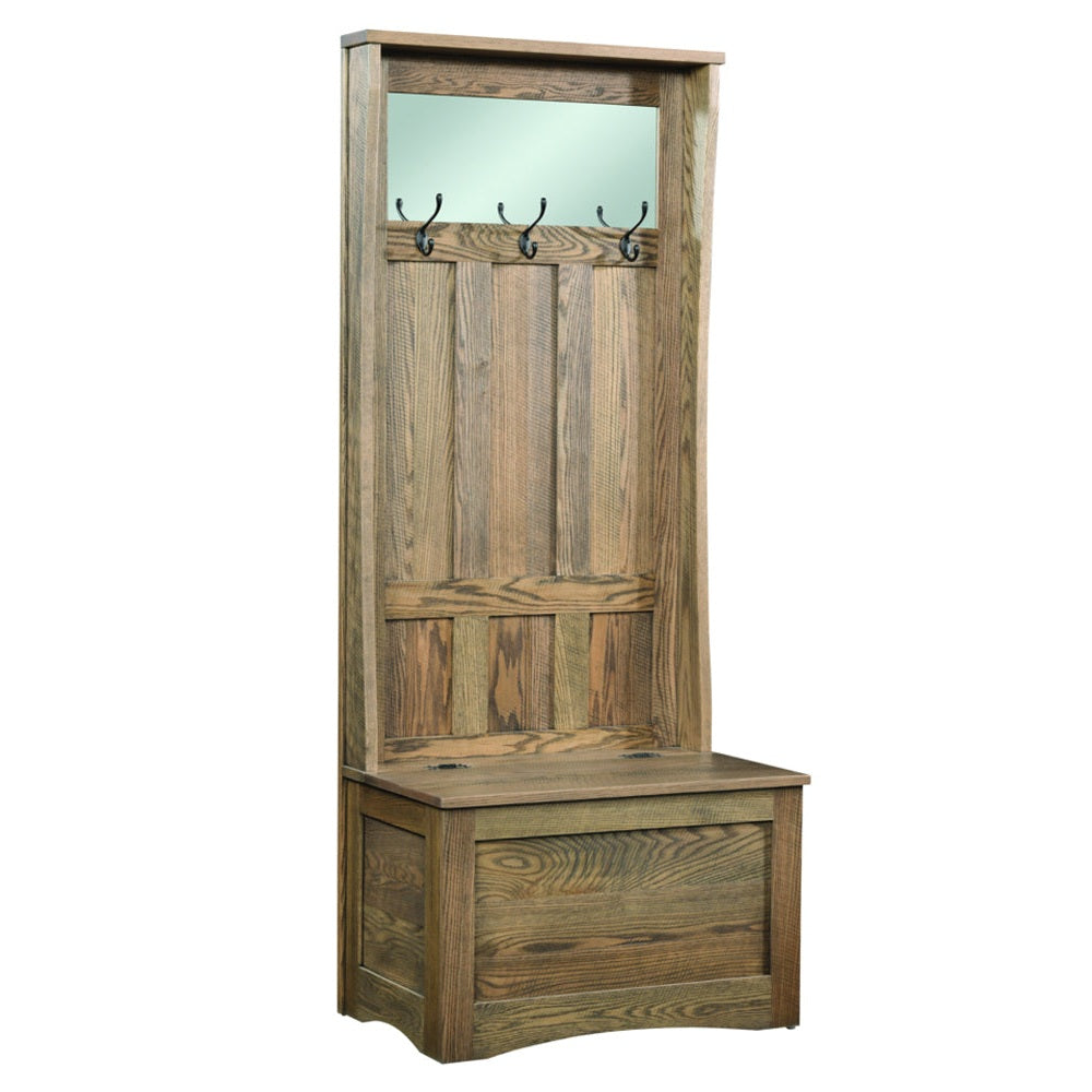 Shaker Hall Seat - 30"W – Amish Home Furniture