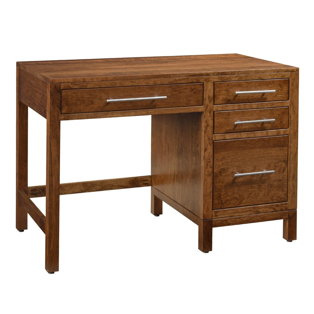 Vienna Single Pedestal Desk – Amish Home Furniture